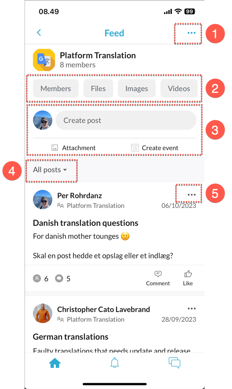 How to use Groups
