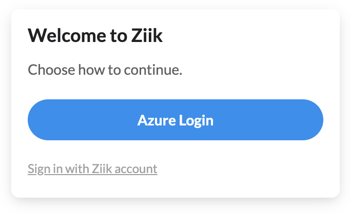 How to login to Ziik